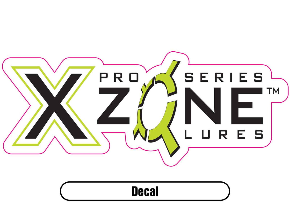X Zone Pro Series Decal – X Zone Lures